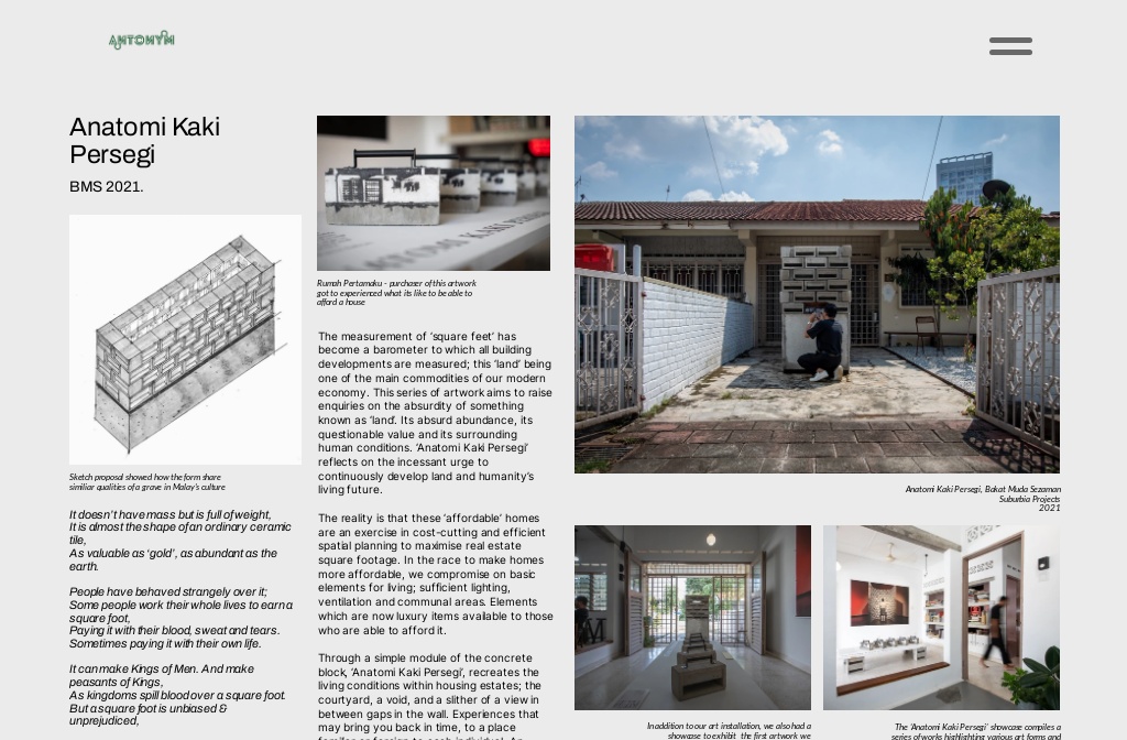 antonymobject.com — A&D: Anatomi Kaki Persegi