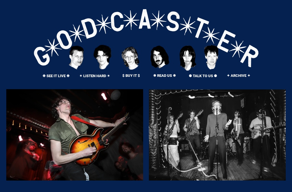 Godcaster Website — Tour