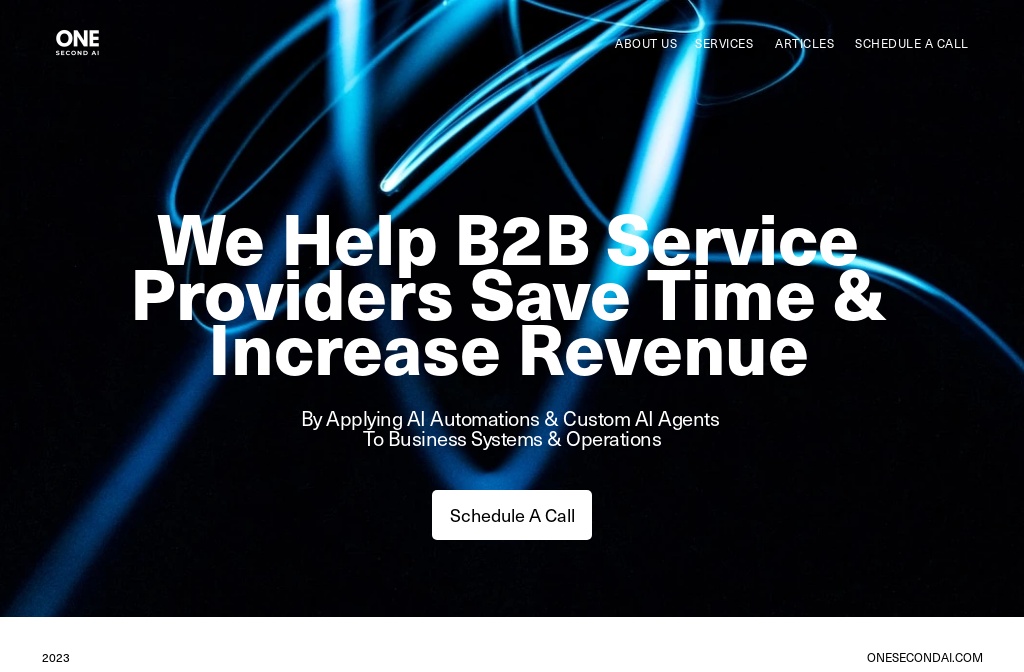 One Second AI | AI Consultancy